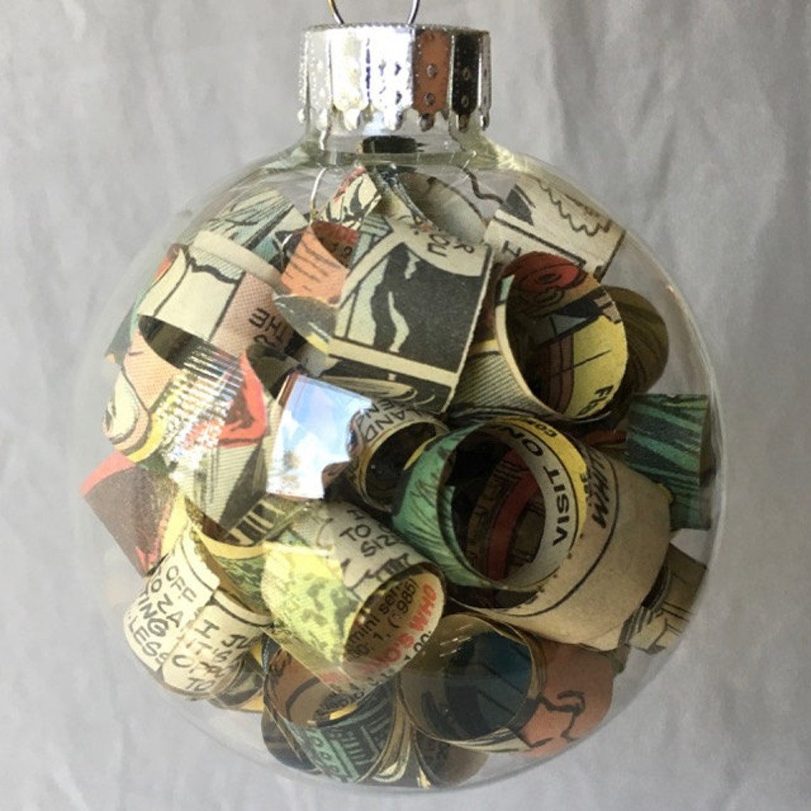 Comic Book Christmas Ornament - Etsy