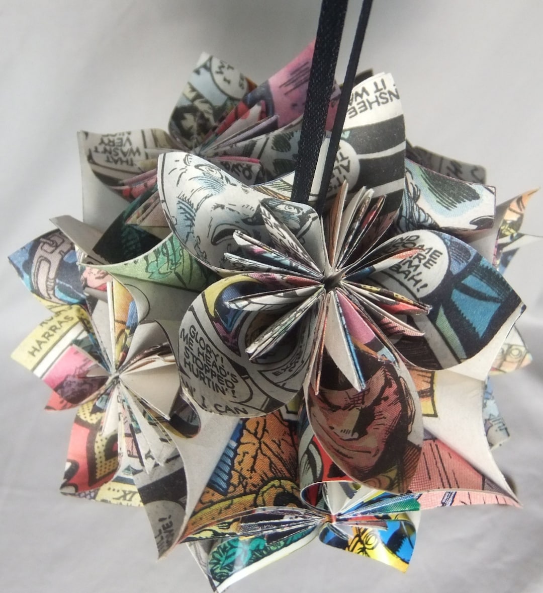 X-men Comic Origami Christmas Ornament - Etsy
