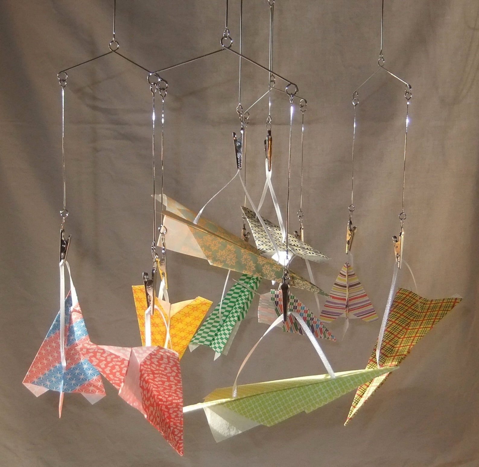 Baby Mobile Paper Airplanes - Etsy