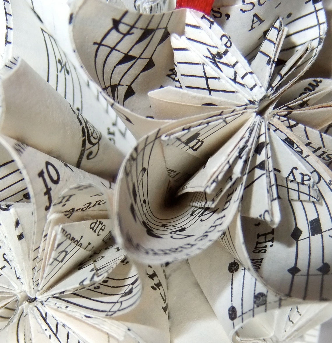 Custom Sheet Music Christmas Ornament Large Size Made to Order - Etsy
