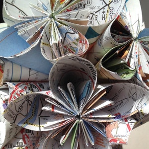 NC Map Origami Christmas Ornament - Etsy