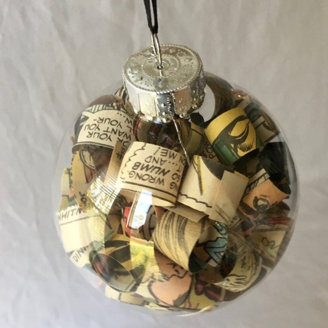 Comic Book Christmas Ornament - Etsy