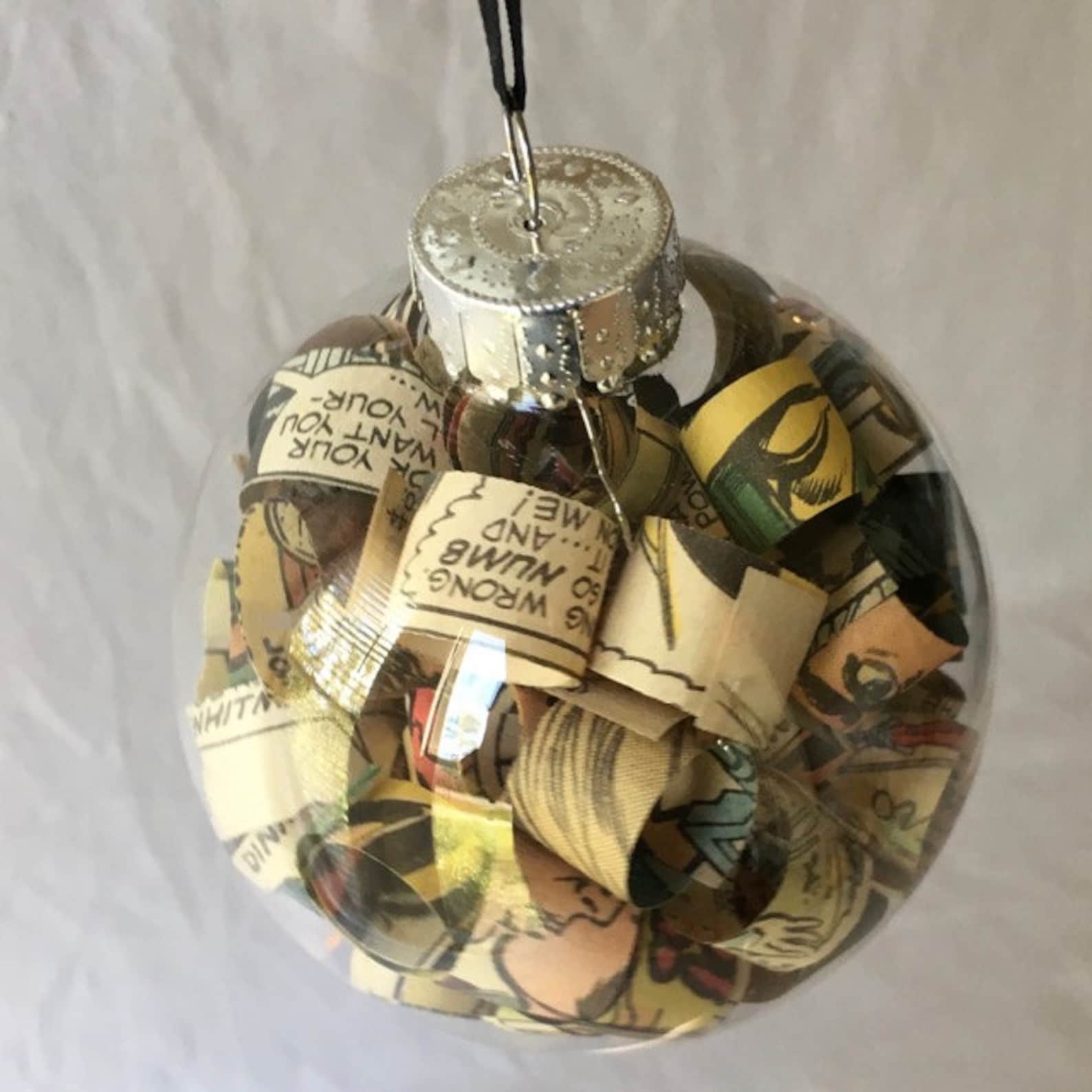 Comic Book Christmas Ornament - Etsy