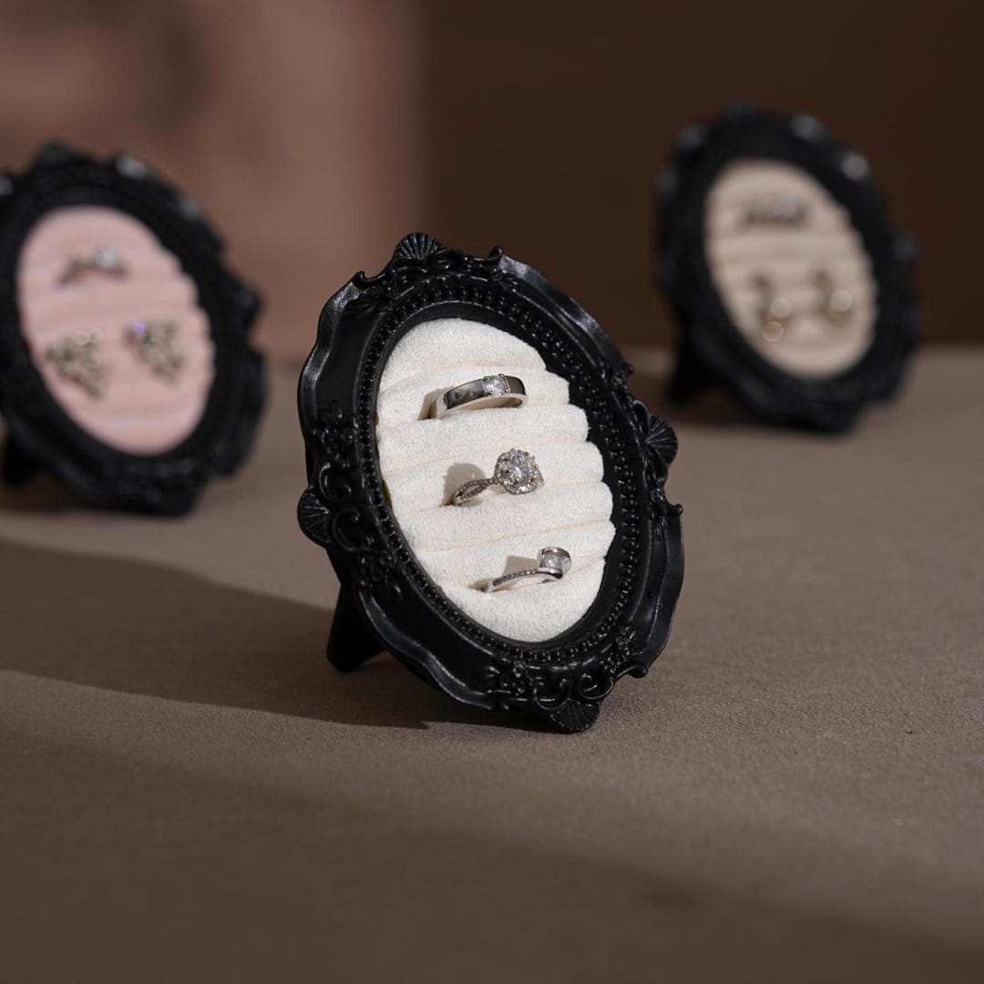 Vintage Style Wedding Band Organizer Earring Display Prop for ...