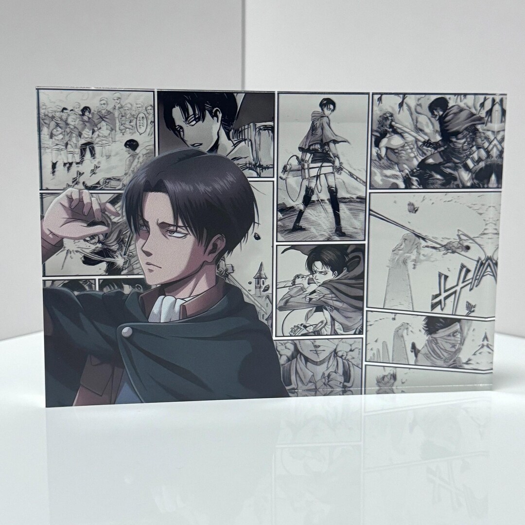 Attack on Titan Levi Ackerman Acrylic Bricks DIY High-quality High ...