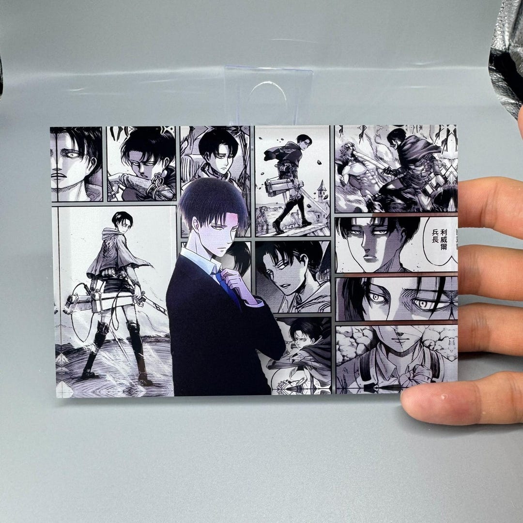 Attack on Titan Levi Ackerman Acrylic Bricks DIY High-quality High ...