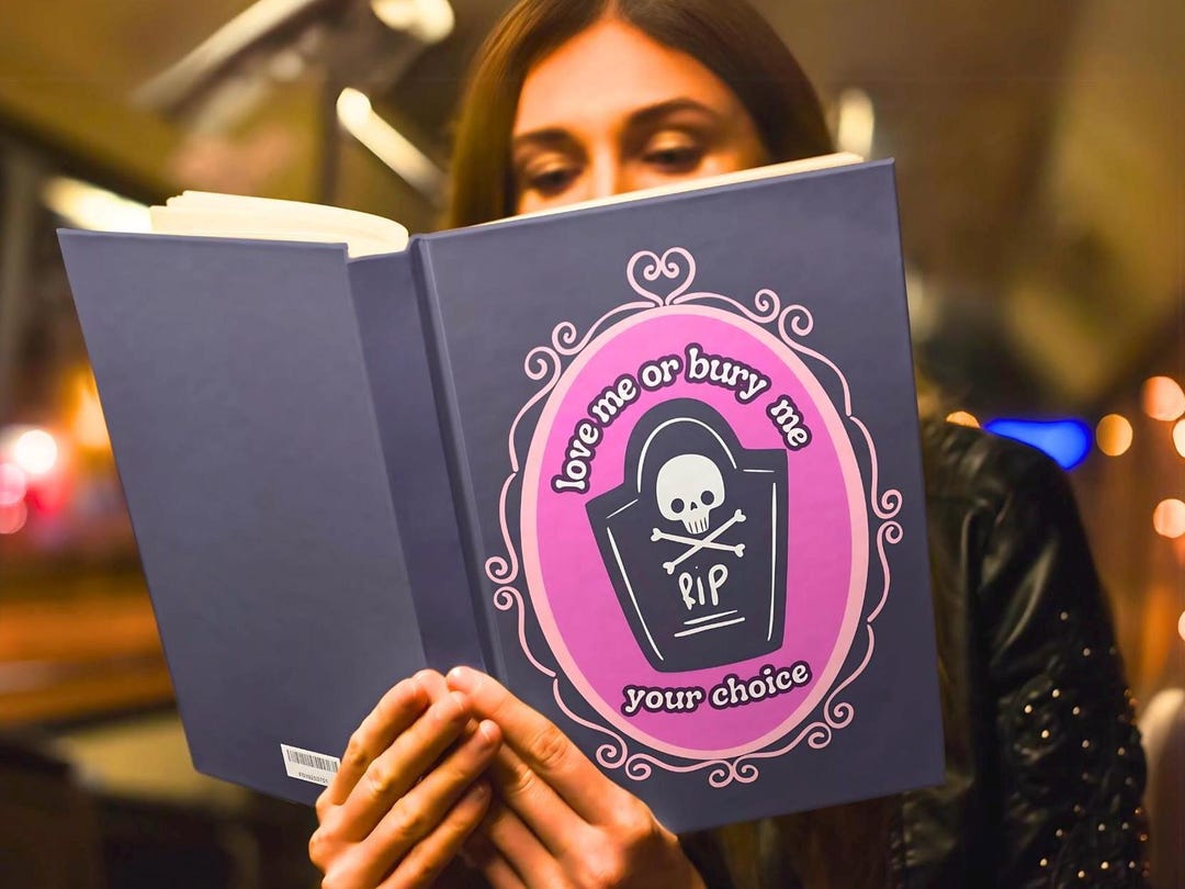 Funny BPD Mental Health Journal Dark Humor Spiral Notebook Therapy Gift ...