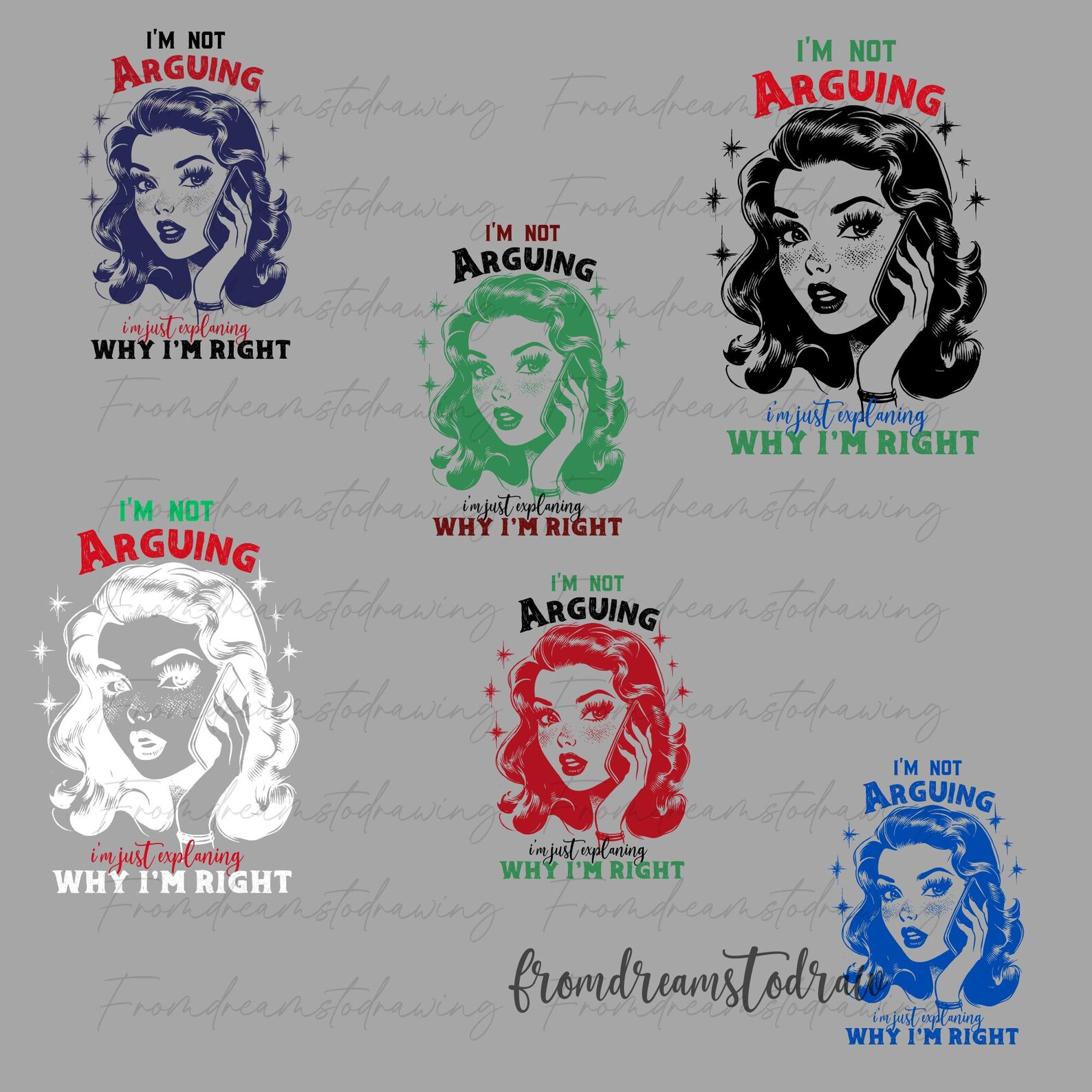 I'am Not Arguing I'm Just Explaning Why I'm Right Png Svg Girl ...