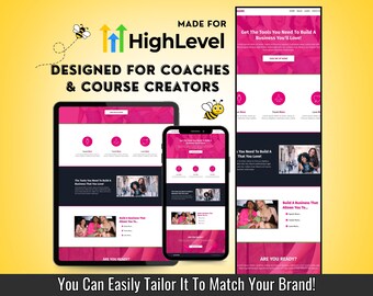 Highlevel Course Creator Funnel Template | Go High Level - Etsy