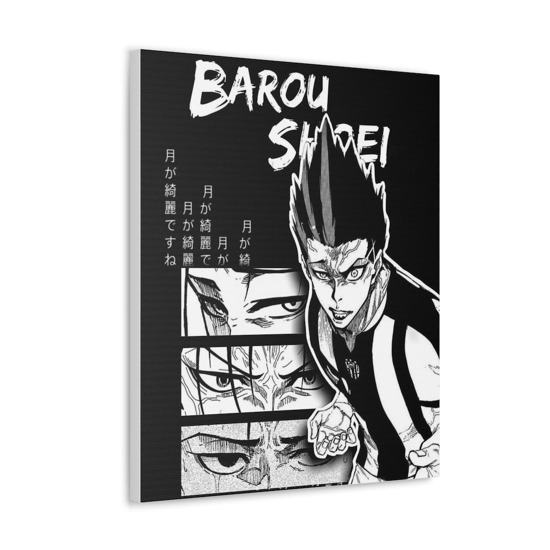 Barou Shoei Wall Art Blue Lock Anime Poster Unique Art Print for Fans ...