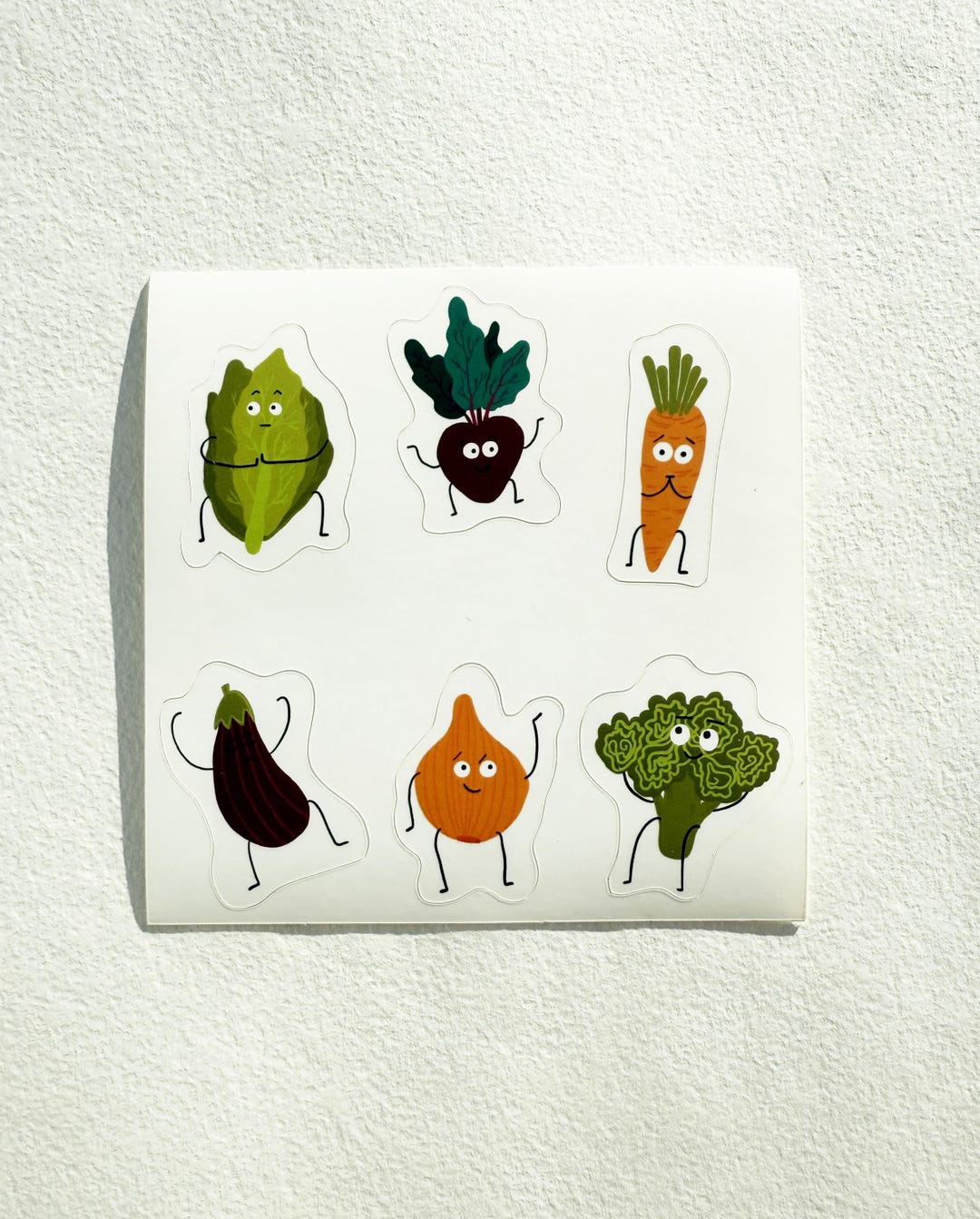 Vegetable Sticker Pack: Fun Nutrition for Kids & Adults - Etsy