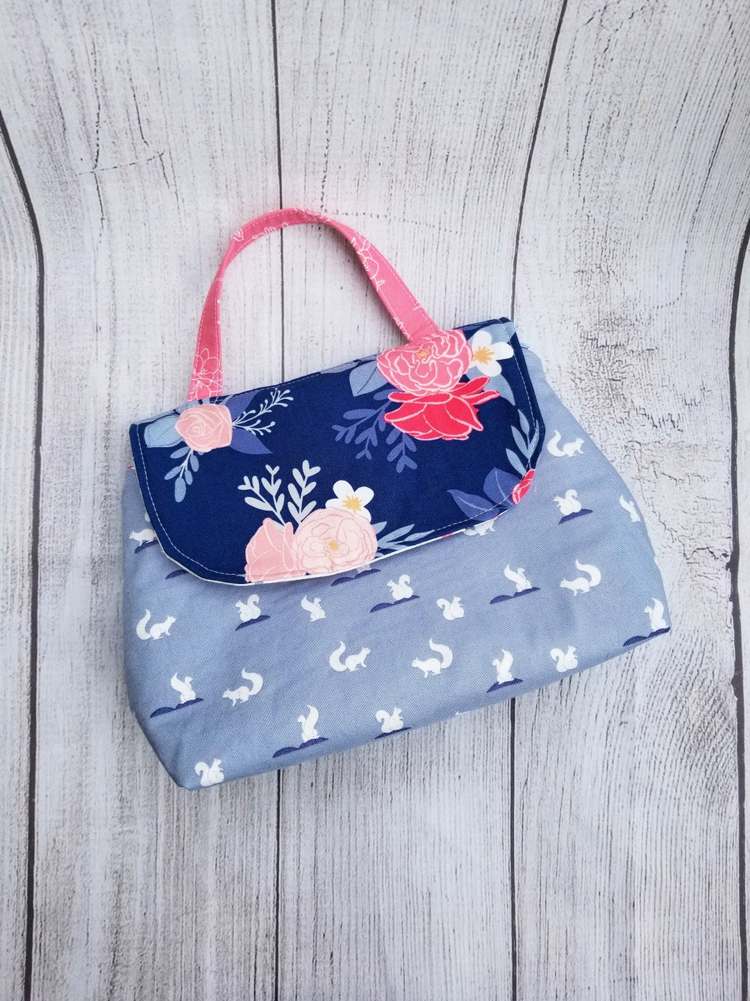 Handmade Fold Open Makeup Bag - Etsy