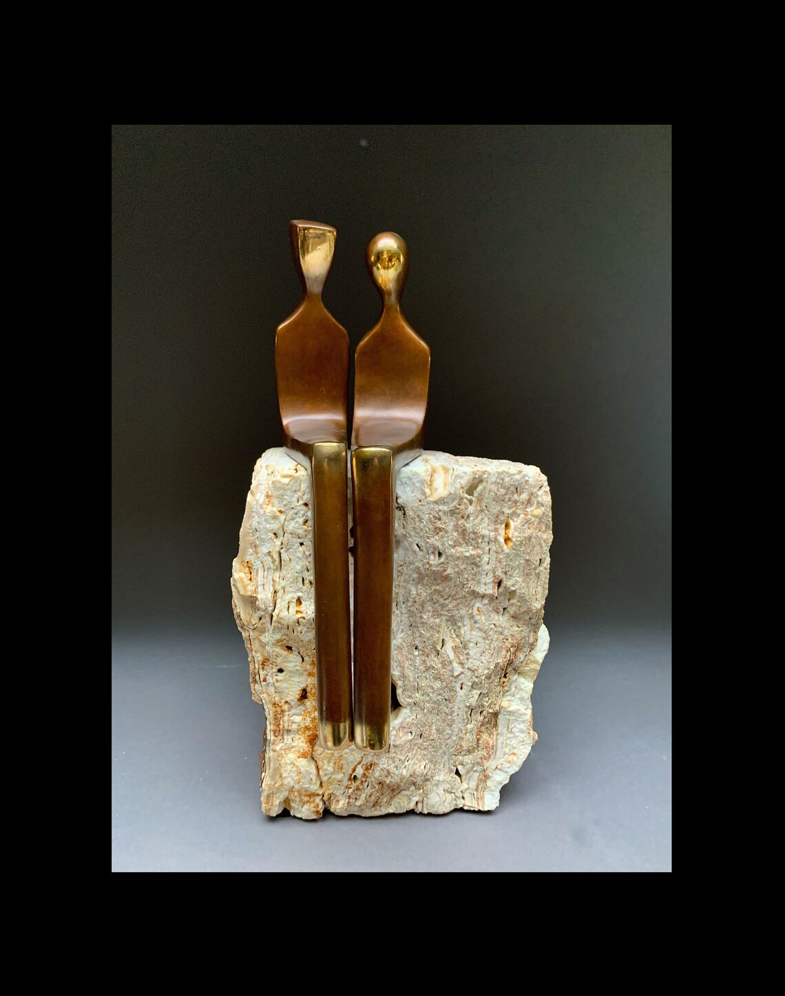 Together Bronze Sculpture 9.5 Head to Toe Precious Gift | Etsy