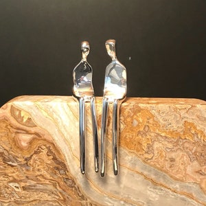 Bespoke Soulmates in Silver | Silver-plated Figurines Couple | 16th ...