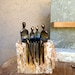 Bronze Family Portrait | Family of Four | Bronze Sculpture | Elegant ...