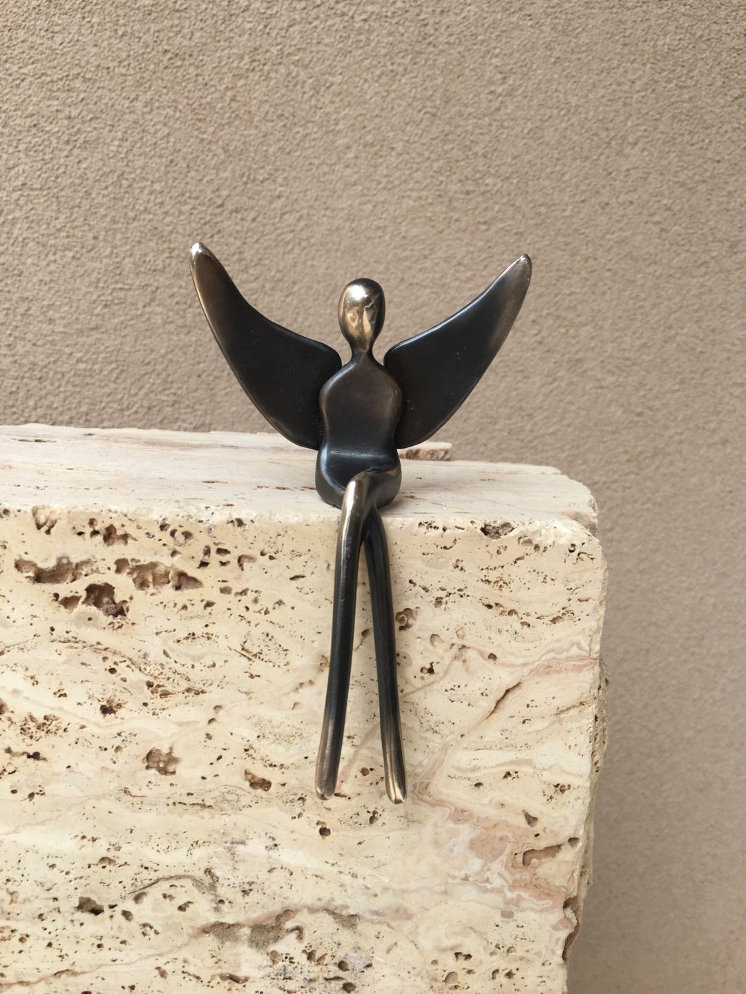 Angel Mom: Guardian Angel Shelf Sitting Figurine, Angel Sculpture for ...