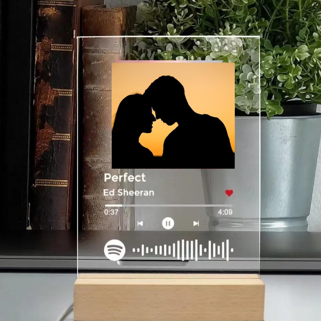 Personalized Spotify Frame, Show Your Love With Your Favourite Song ...