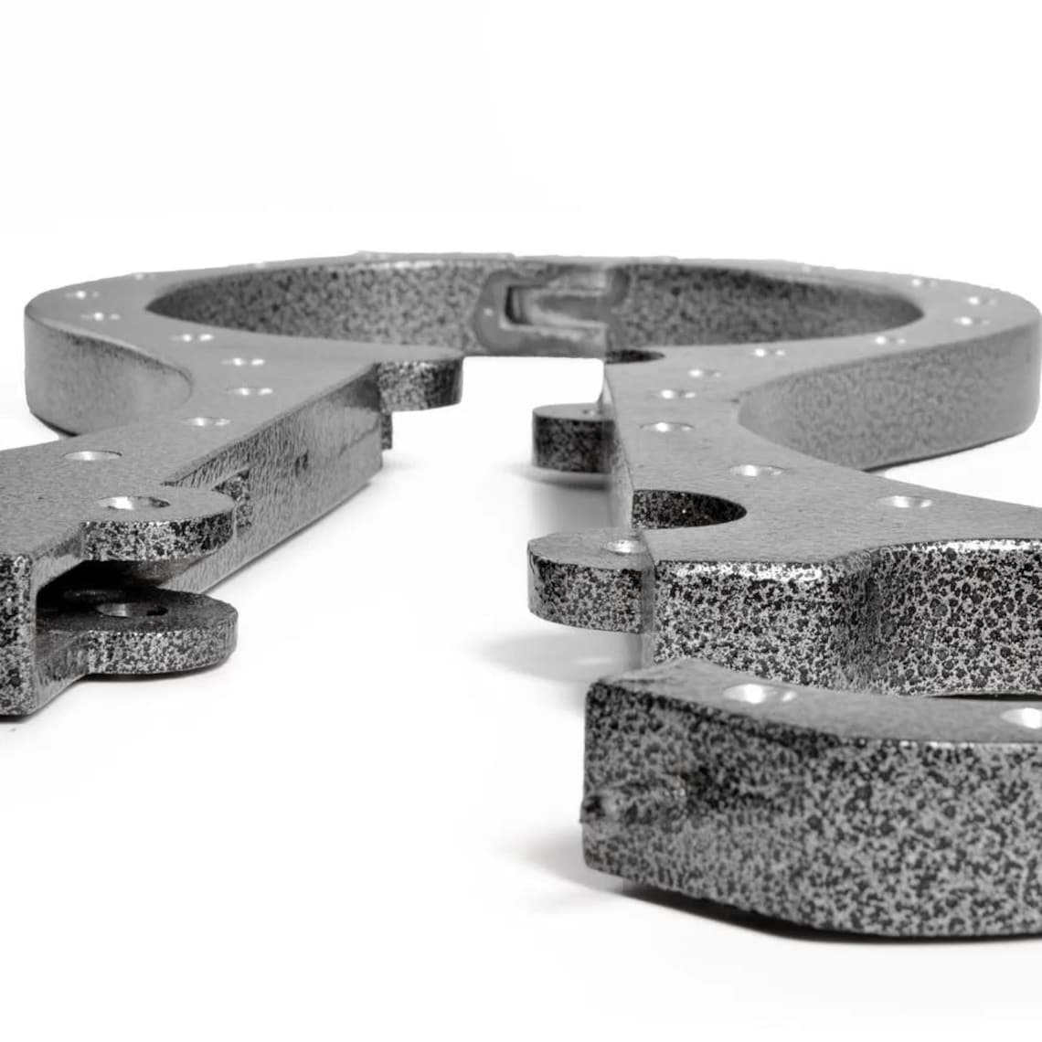 Heavy Duty Shrews Fiddle Aluminum Collar and Handcuff Cuffs 17.75cm (7 ...