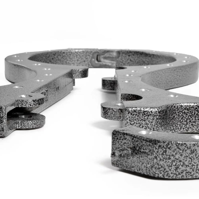 Heavy Duty Shrews Fiddle Aluminum Collar and Handcuff Cuffs 17.75cm (7 ...