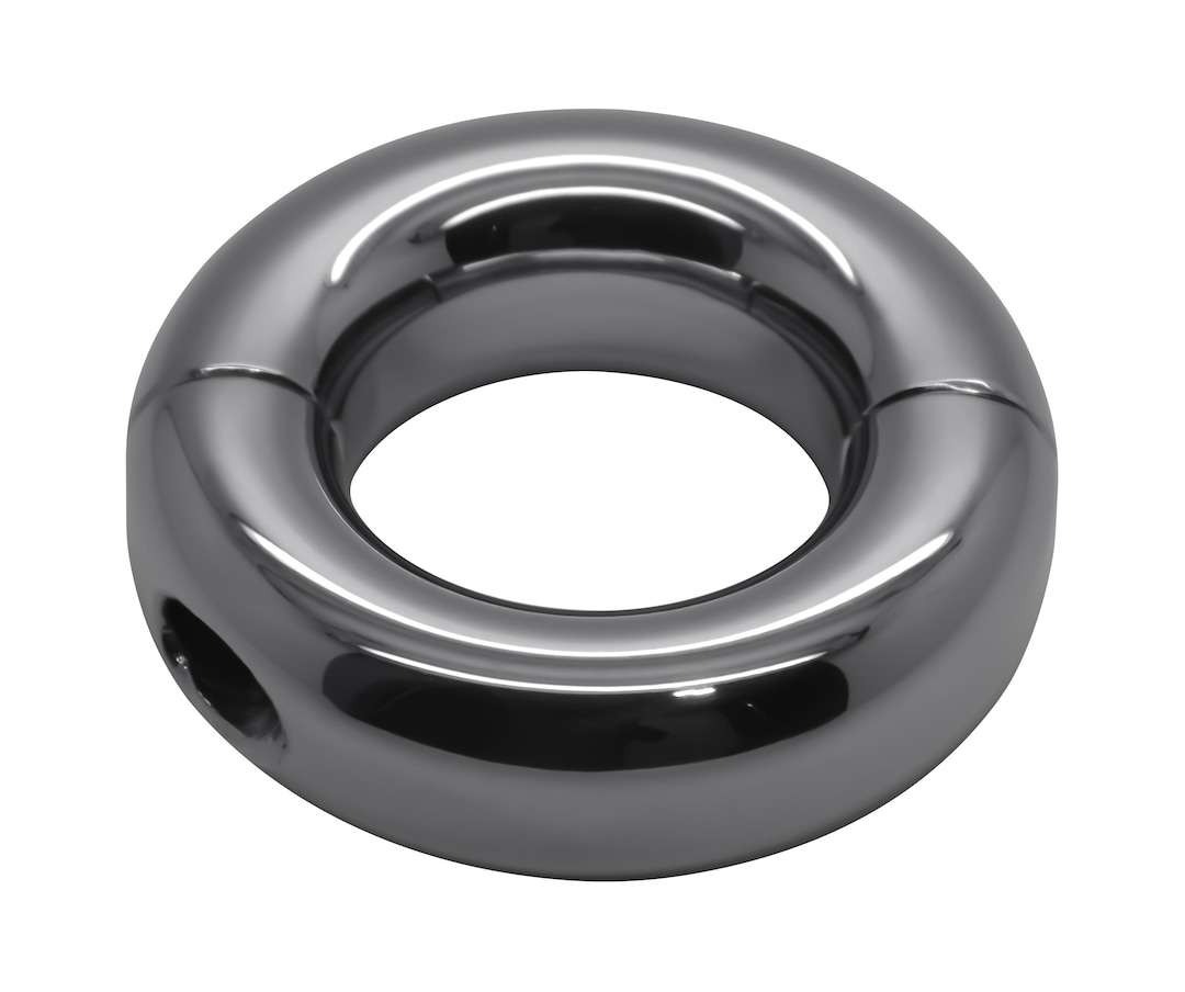 Donut Stainless Steel Ring - Donut Metal Band - Premium Steel Pendant ...