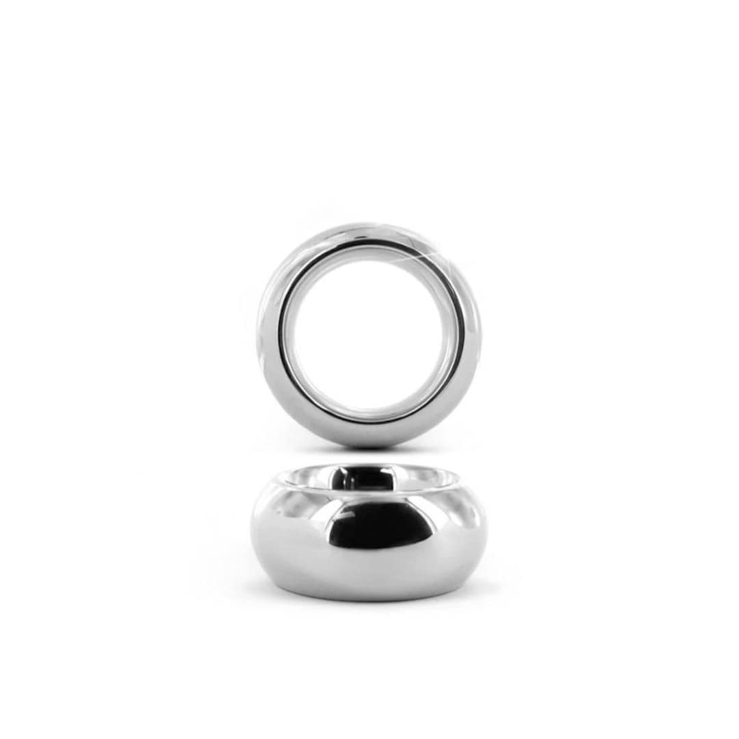 Donut Comfort Ring - Ergonomic Steel Band - Weighted Personal Ring ...
