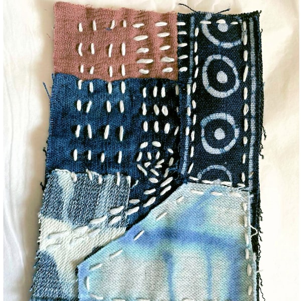 Sashiko Patch - Etsy