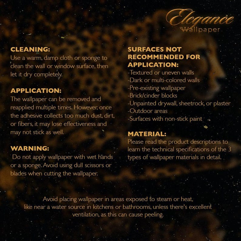 Forest Night Wallpaper: Magical Woodland Animals, Peel and Stick Mural ...