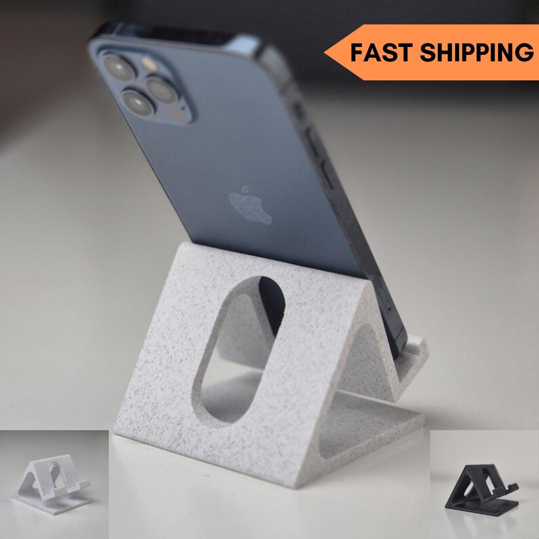 Ergonomic 3d-printed Phone and Tablet Stand Adjustable, Sleek ...