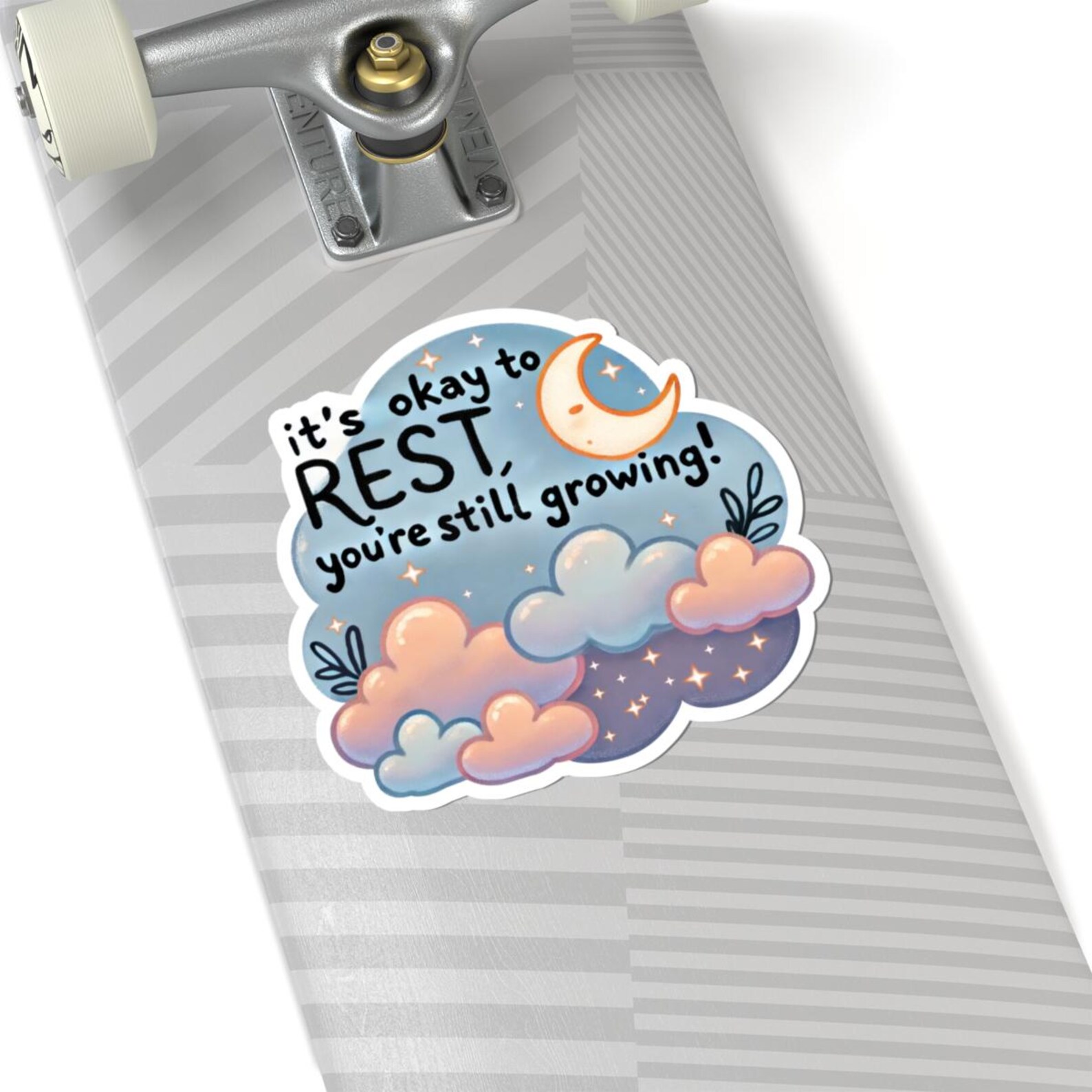 Mental Health Wellness Quote Stickers, Motivational Decals, Self Care ...