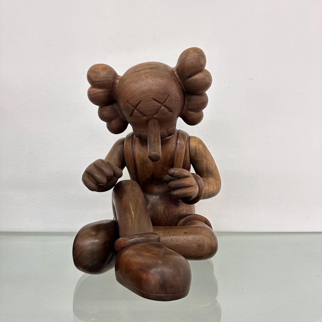 Handmade Kaws-inspired Artisan Holder Figurine Trendy Urban Art Decor ...