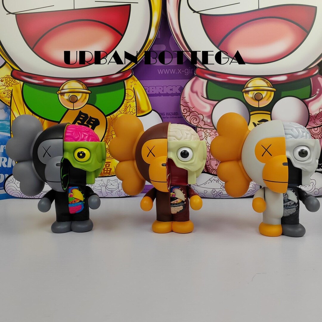 Handmade Kaws-inspired MILO Figurine Trendy Urban Art Decor for Home ...
