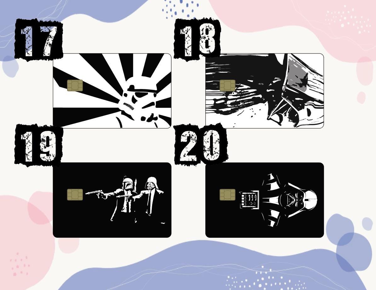 Credit / Debit Card Skins- Unique Decals, Vinyl Stickers, - Etsy