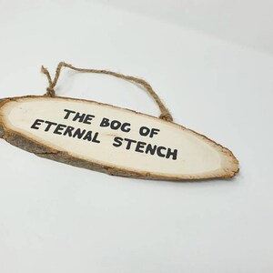 Bog of Eternal Stench Wooden Sign - Etsy