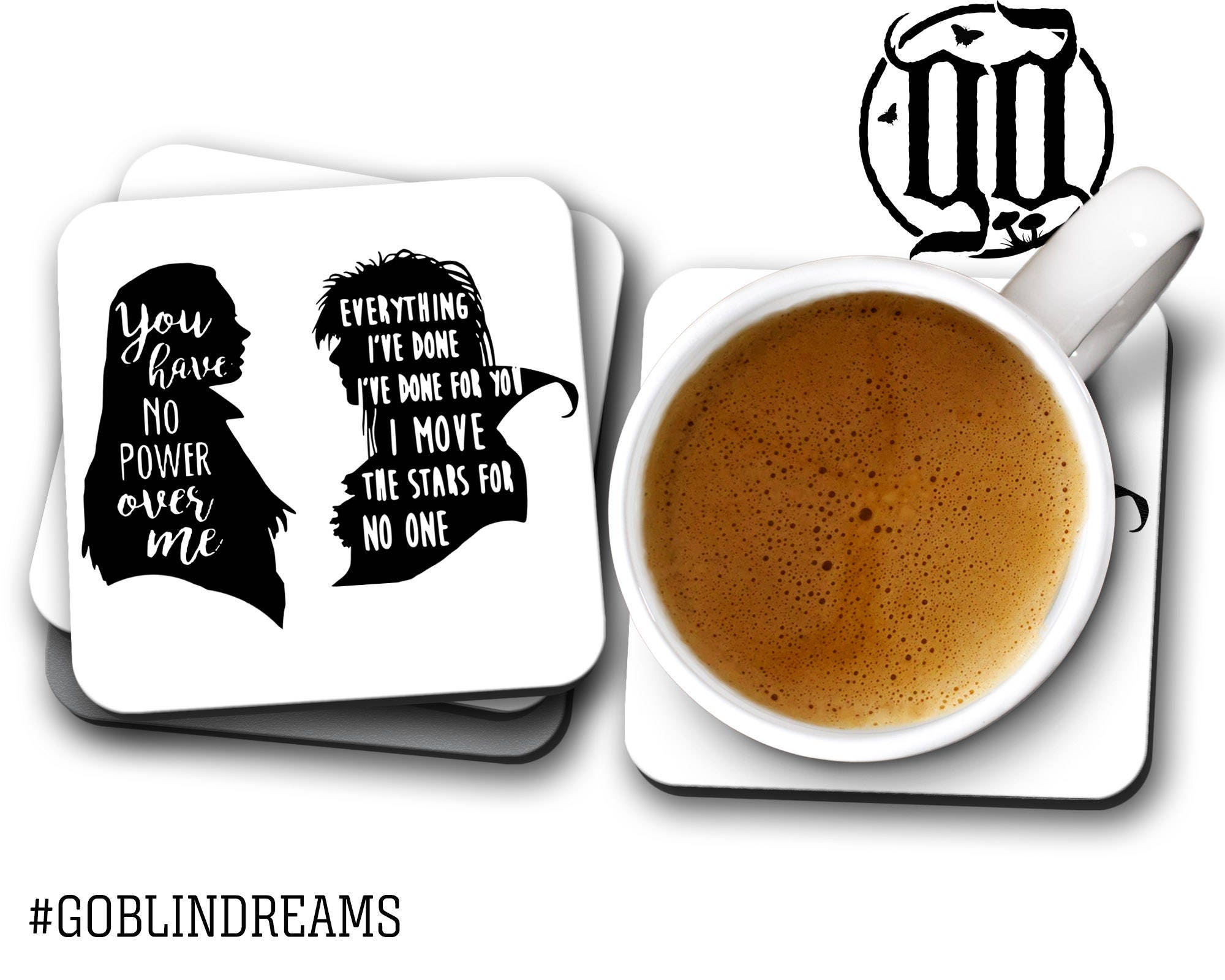 Jareth and Sarah Mug/cup Labyrinth - Etsy