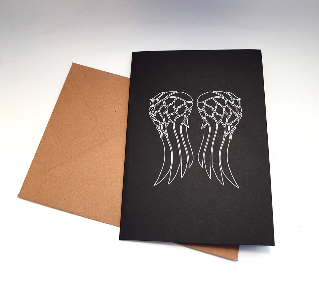 Wings Greetings Card - Etsy