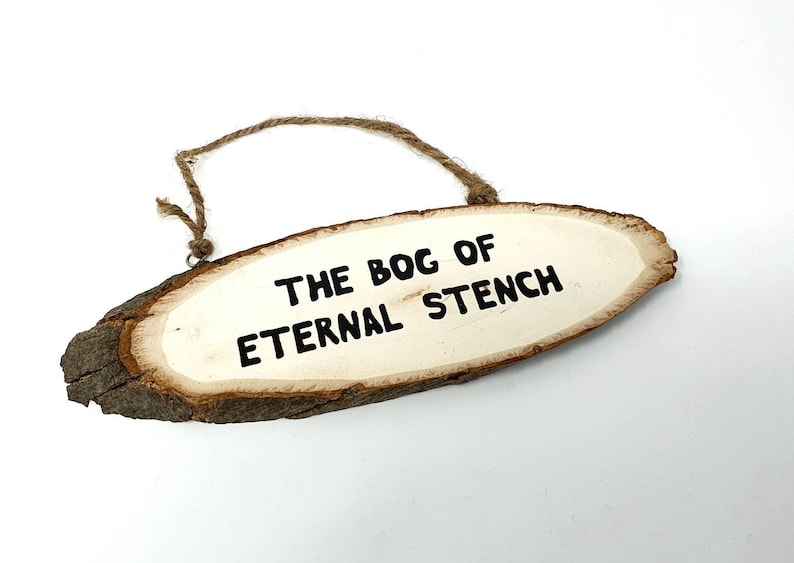 Bog of Eternal Stench Wooden Sign - Etsy