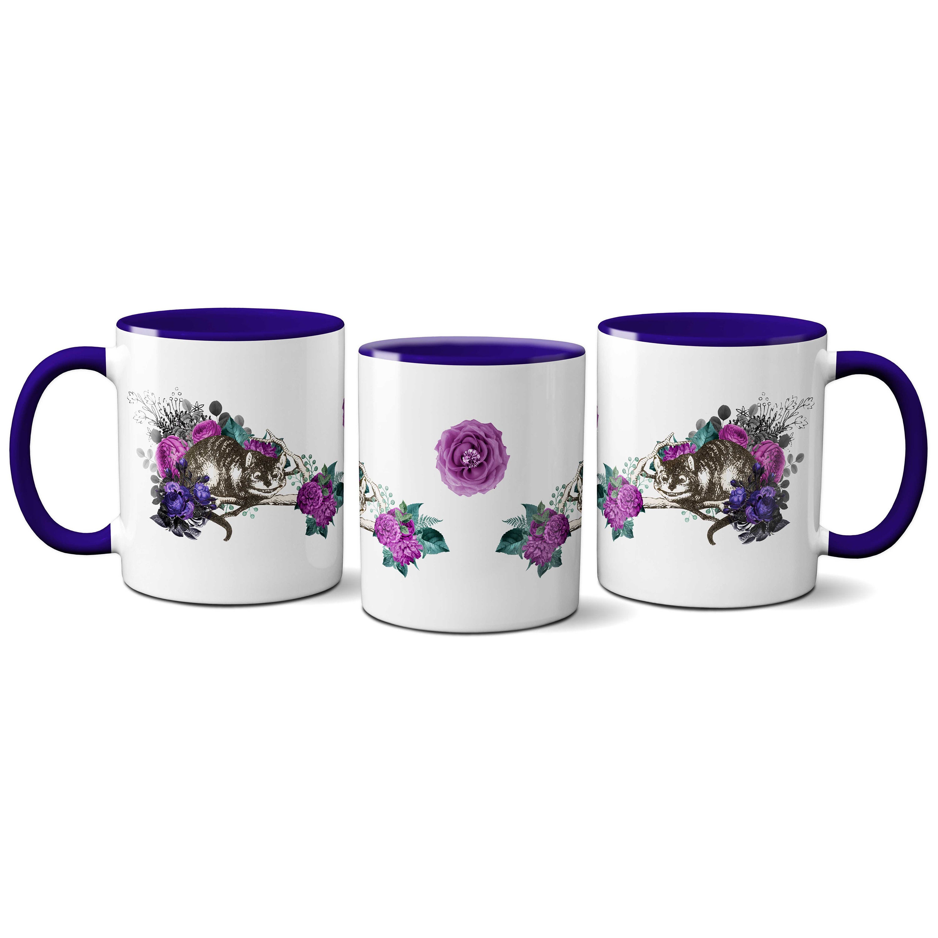 Cheshire Cat Alice in Wonderland Mug/cup | Etsy