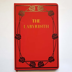 Labyrinth Notebook (lined Journal) - Etsy