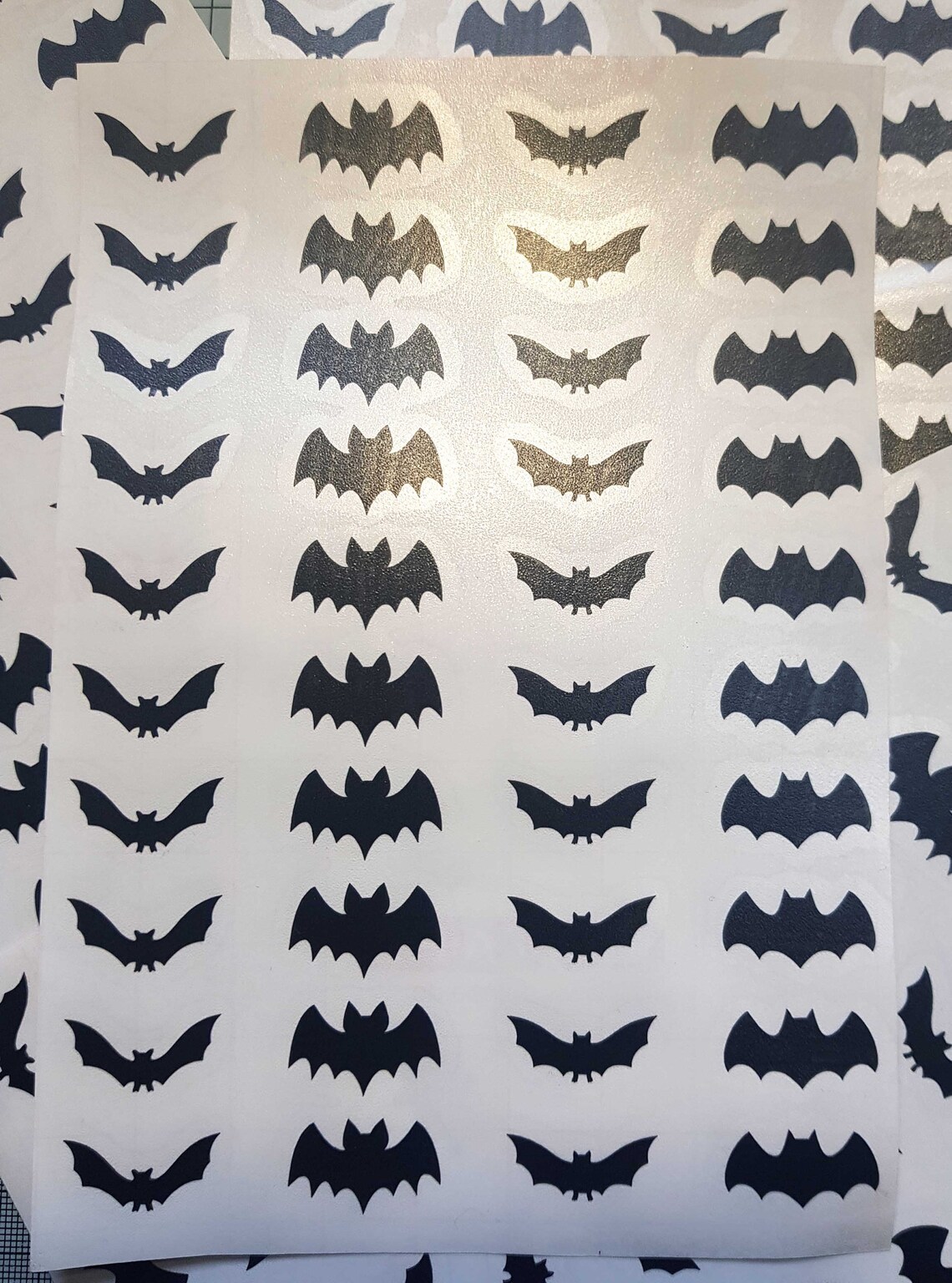 Bat Decals set of 40 2.5cm Wide | Etsy