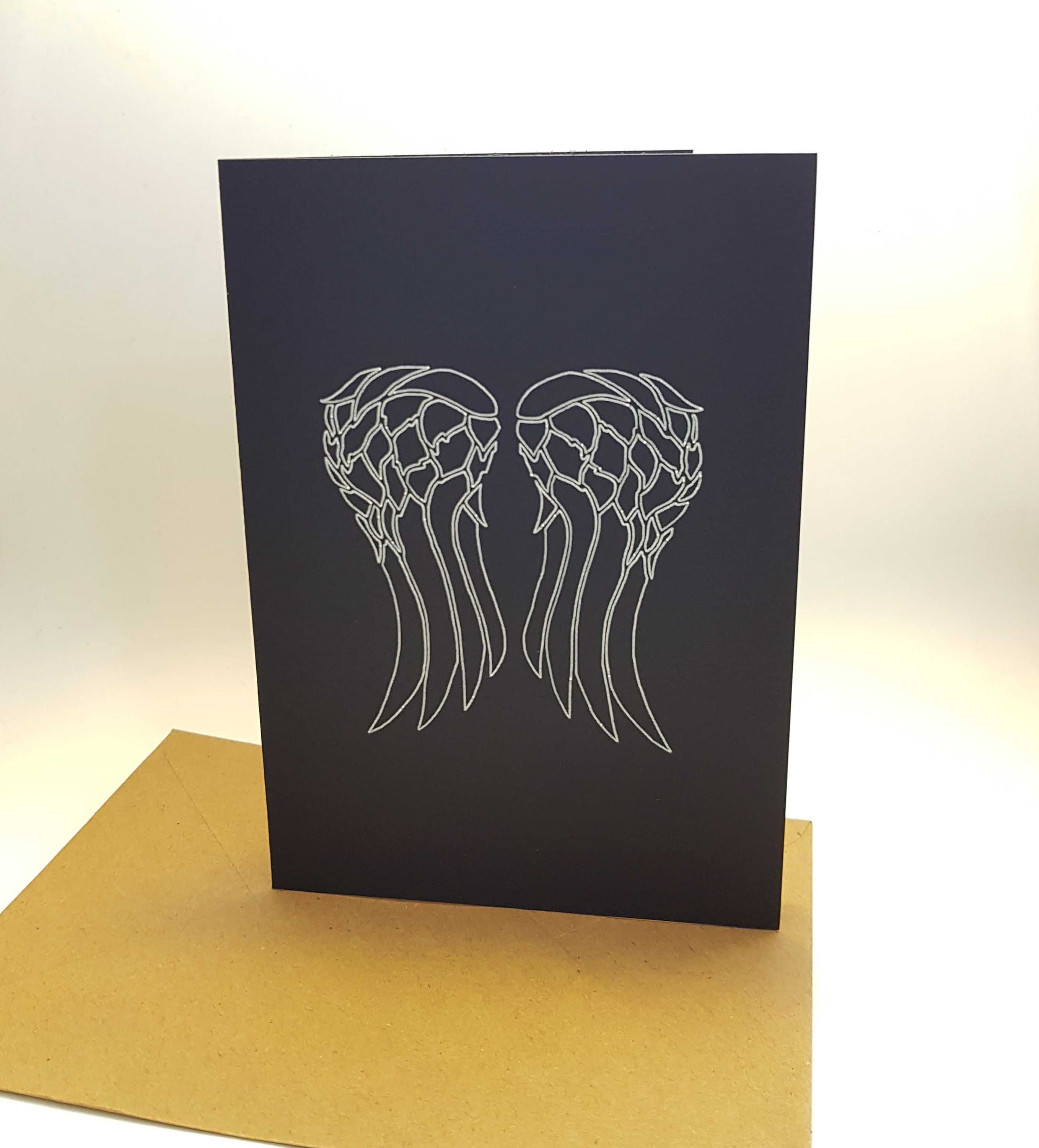 Wings Greetings Card | Etsy