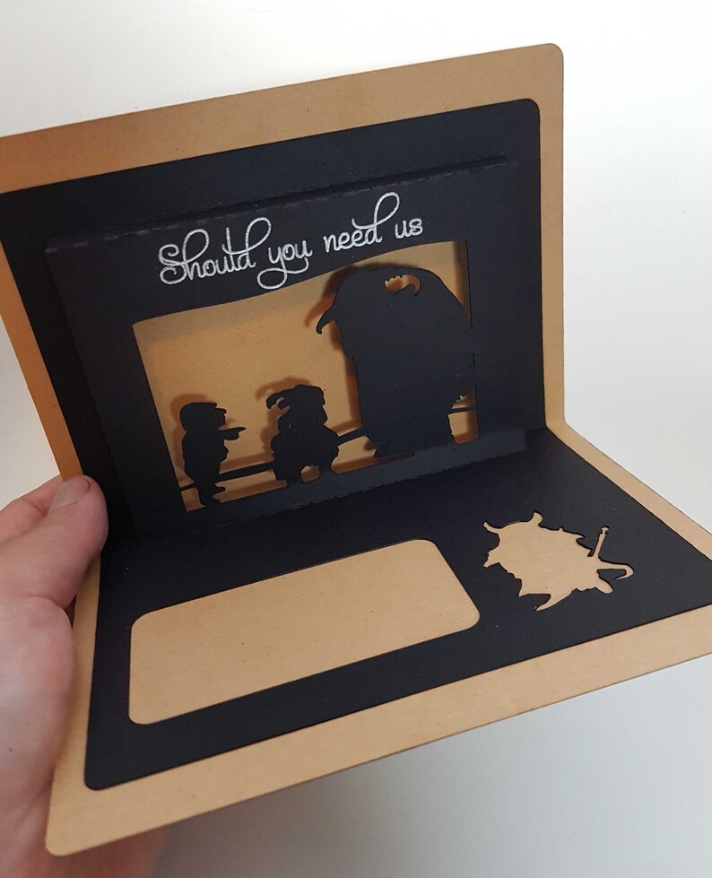 Should You Need Us - Greetings Card - Etsy