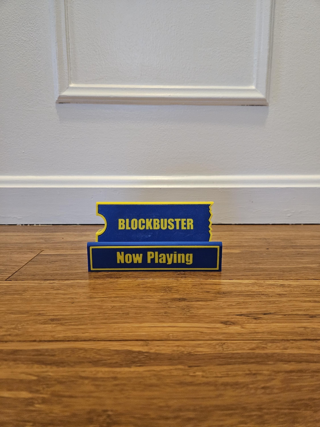 Blockbuster Media Display Stand Vhs/dvd/cd/record - Etsy