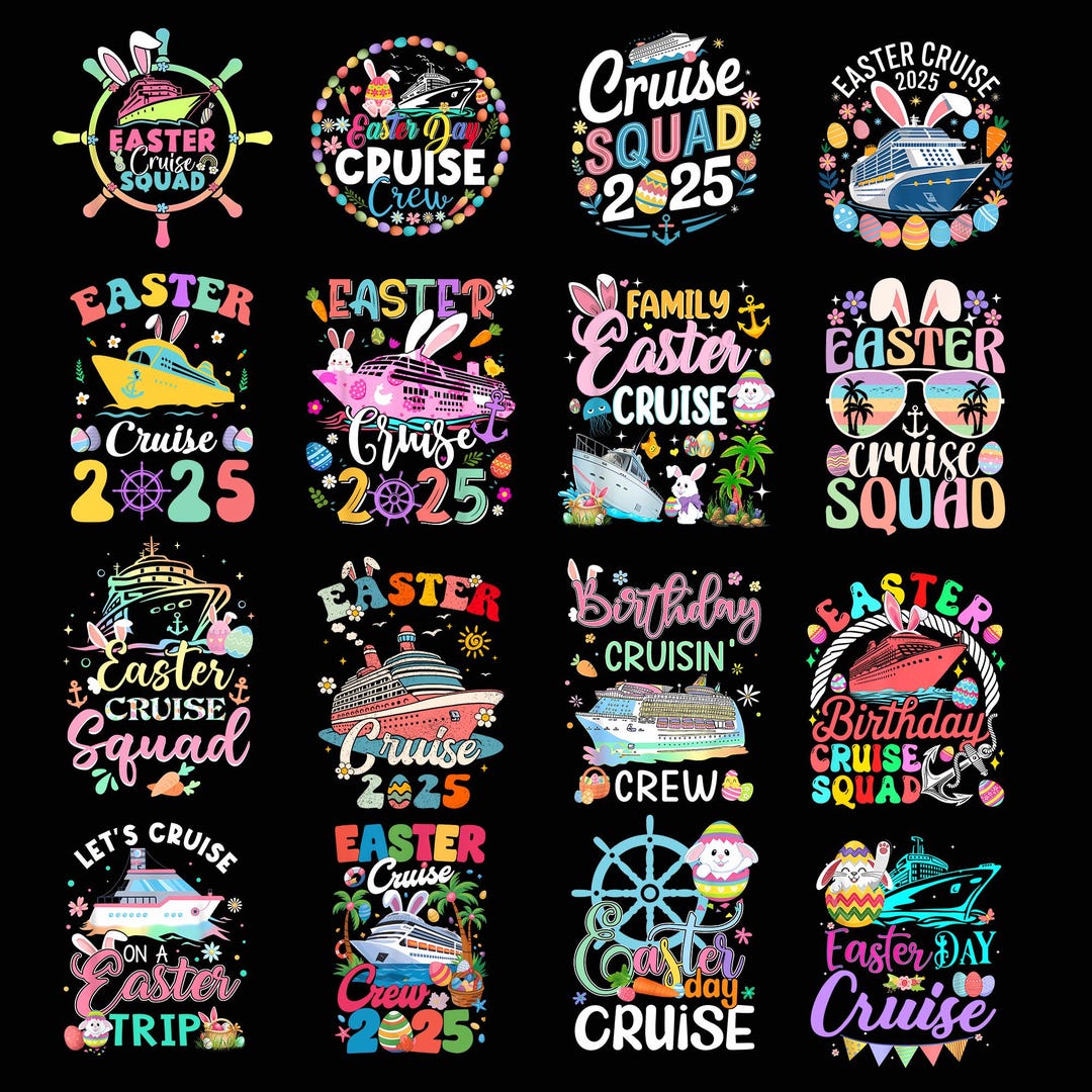 Happy Easter Egg Day Png, Easter Cruising Png, Easter Cruise 2025 Png ...