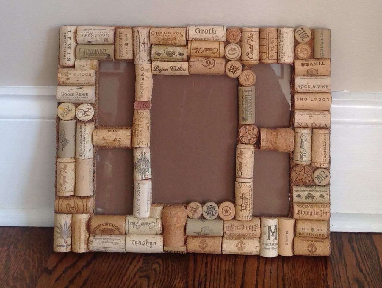 Wine Cork Frame - Etsy