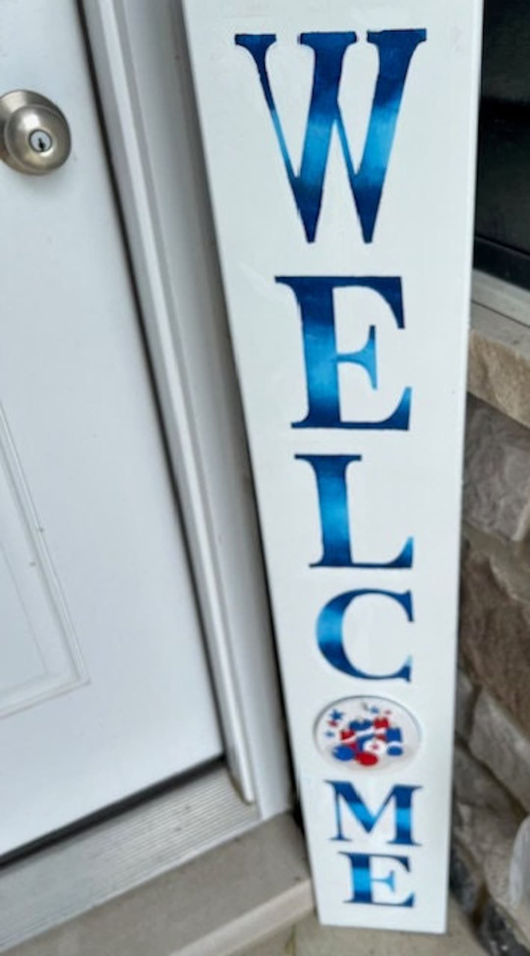 CUSTOM Welcome Board With Changeable Discs - Etsy
