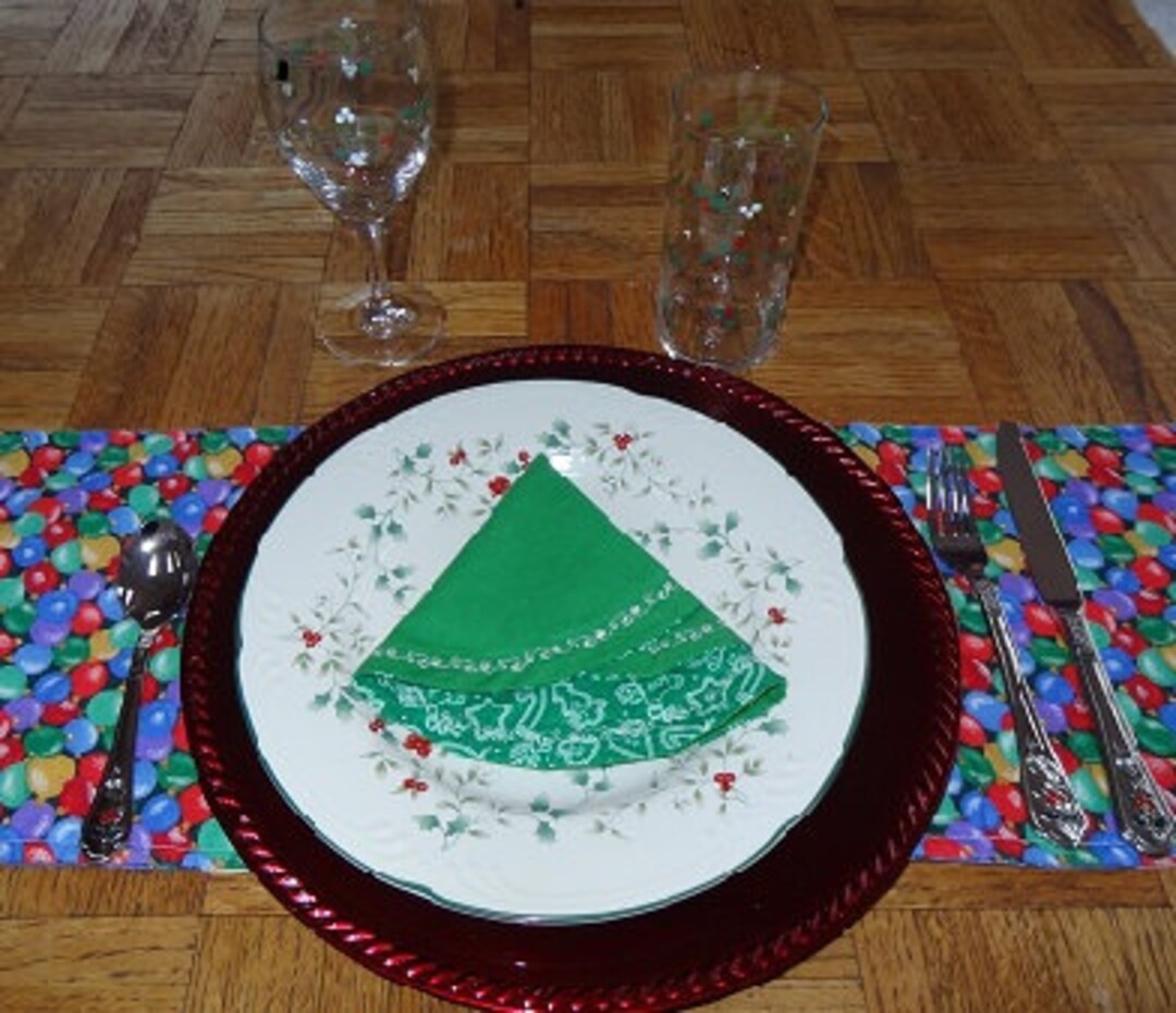 Round Table Napkins - Etsy