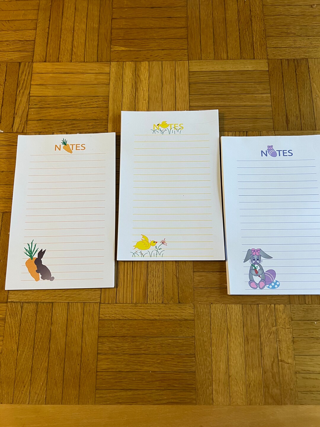 Easter/spring Notepads - Etsy