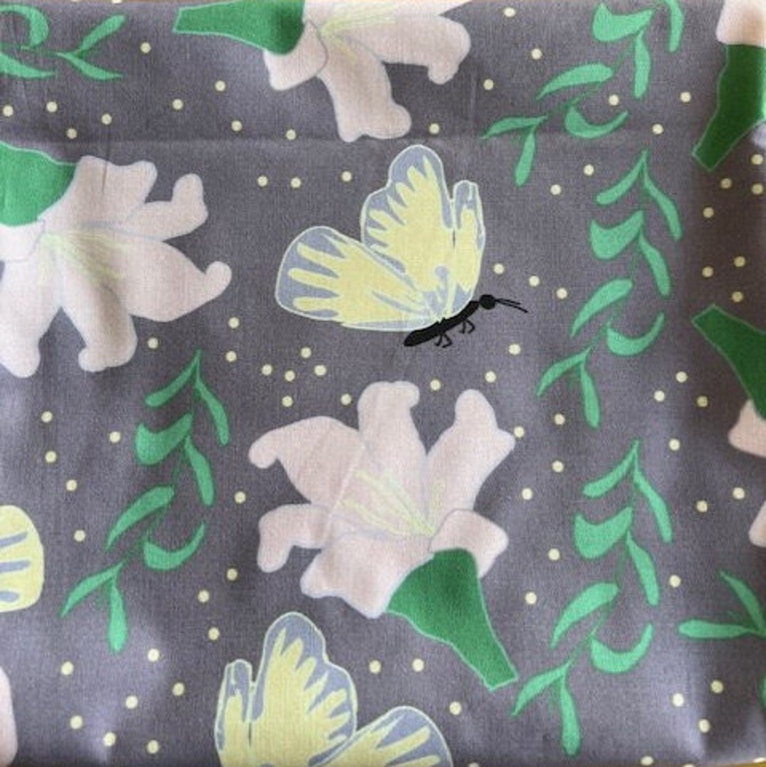 Trumpet and Butterfly Design on Fabric - Etsy