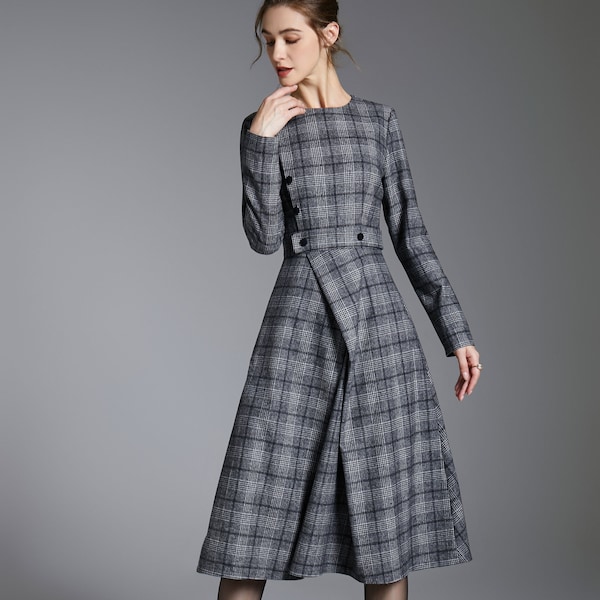 Winter Wool Dress - Etsy