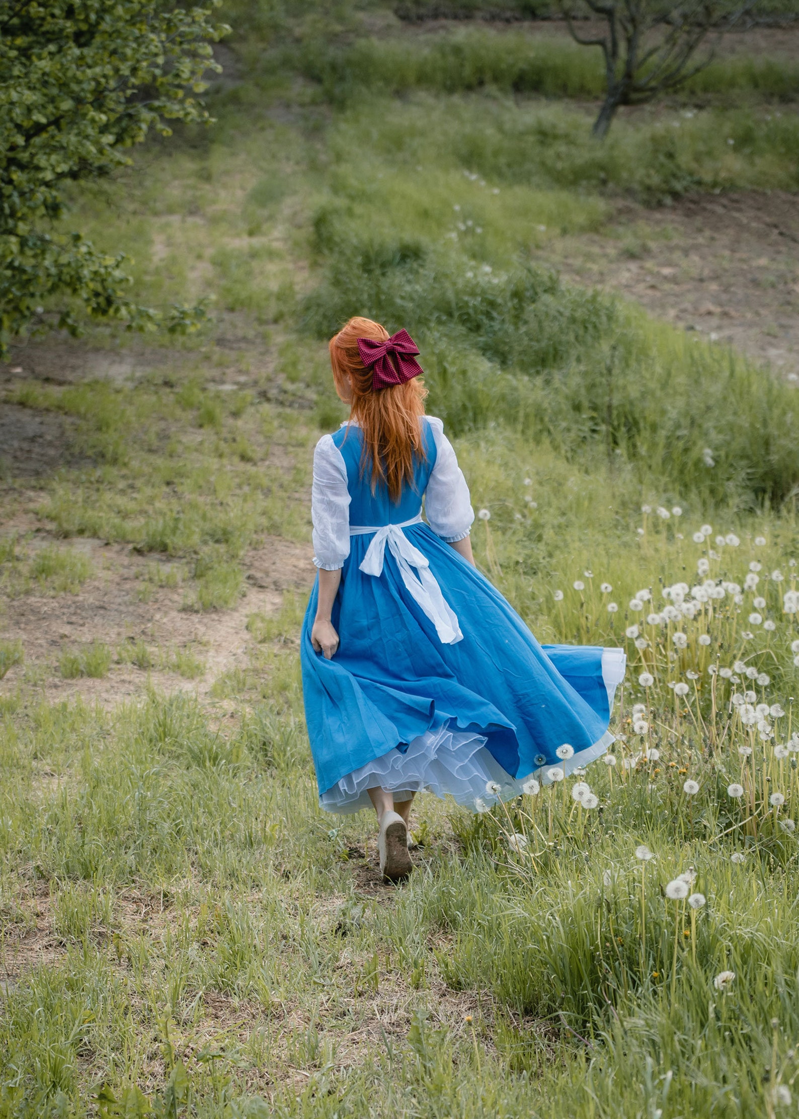 Blue Dress Adult Cottagecore Dress Princess Dress Cosplay - Etsy